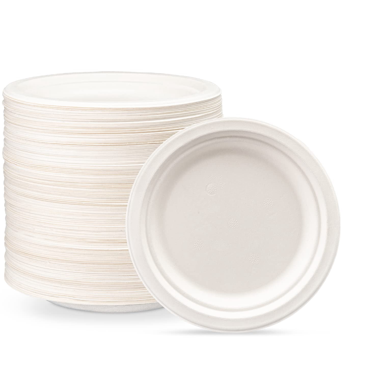 Comfy Package GUSTO [7 DEF29 Inch - Pack of 125] Heavy-Duty White and ...