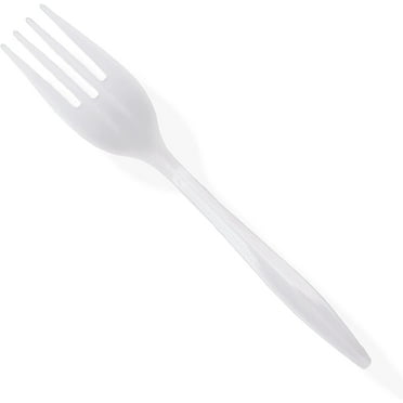 Joyserve Clear Plastic Forks and Spoons, 360 Pack, Durable Disposable ...