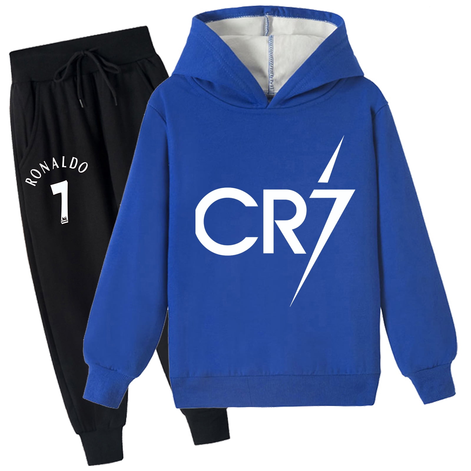 Comfy Pants Set Cristiano Ronaldo Fleece Hoodie & Sweatshirt works for ...