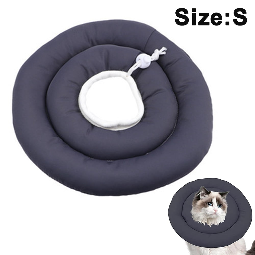 Comfy Pet Recovery Collar, Water Resistant Soft Adjustable Protective ...