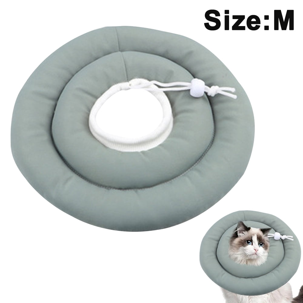Comfy Pet Recovery Collar, Water Resistant Soft Adjustable Protective ...