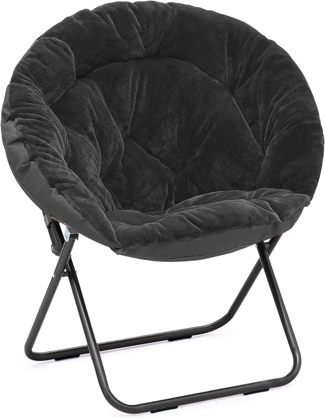 Comfy Saucer Chair Folding Oversized Cozy Chair for Bedroom Living Room ...