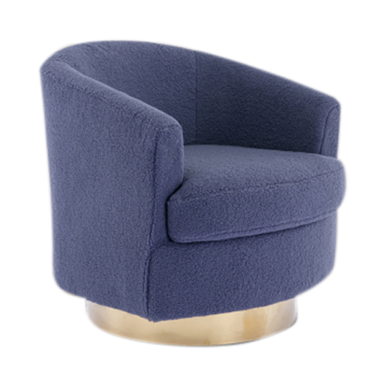 Comfy Sofa Swivel Barrel Accent Chairs,Modern Boucle Club Chair,360 ...