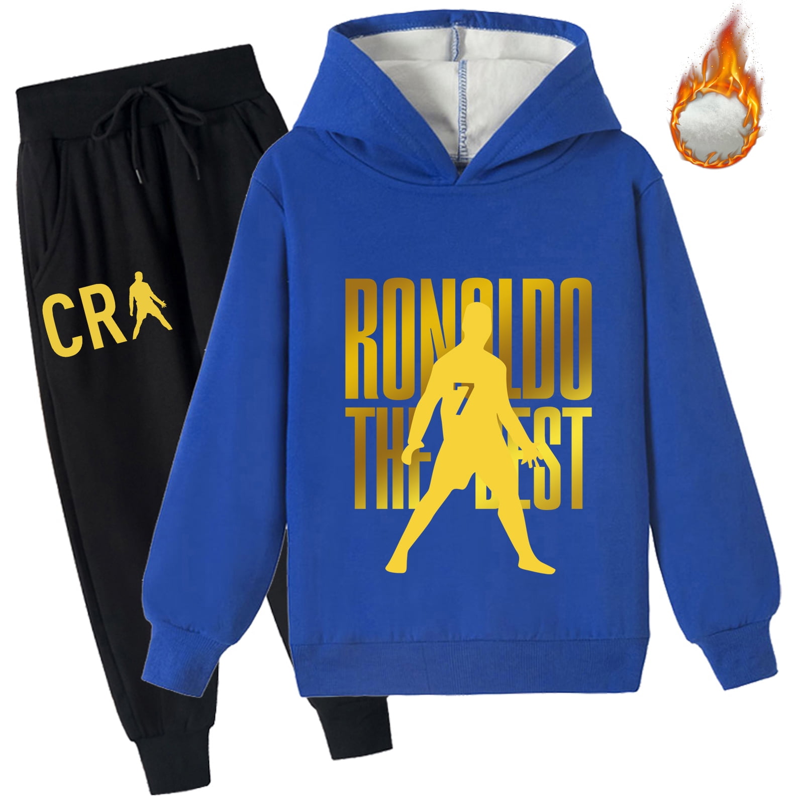 Comfy Trend Set Cristiano Ronaldo Brushed Fleece Hoodie & Pants works ...