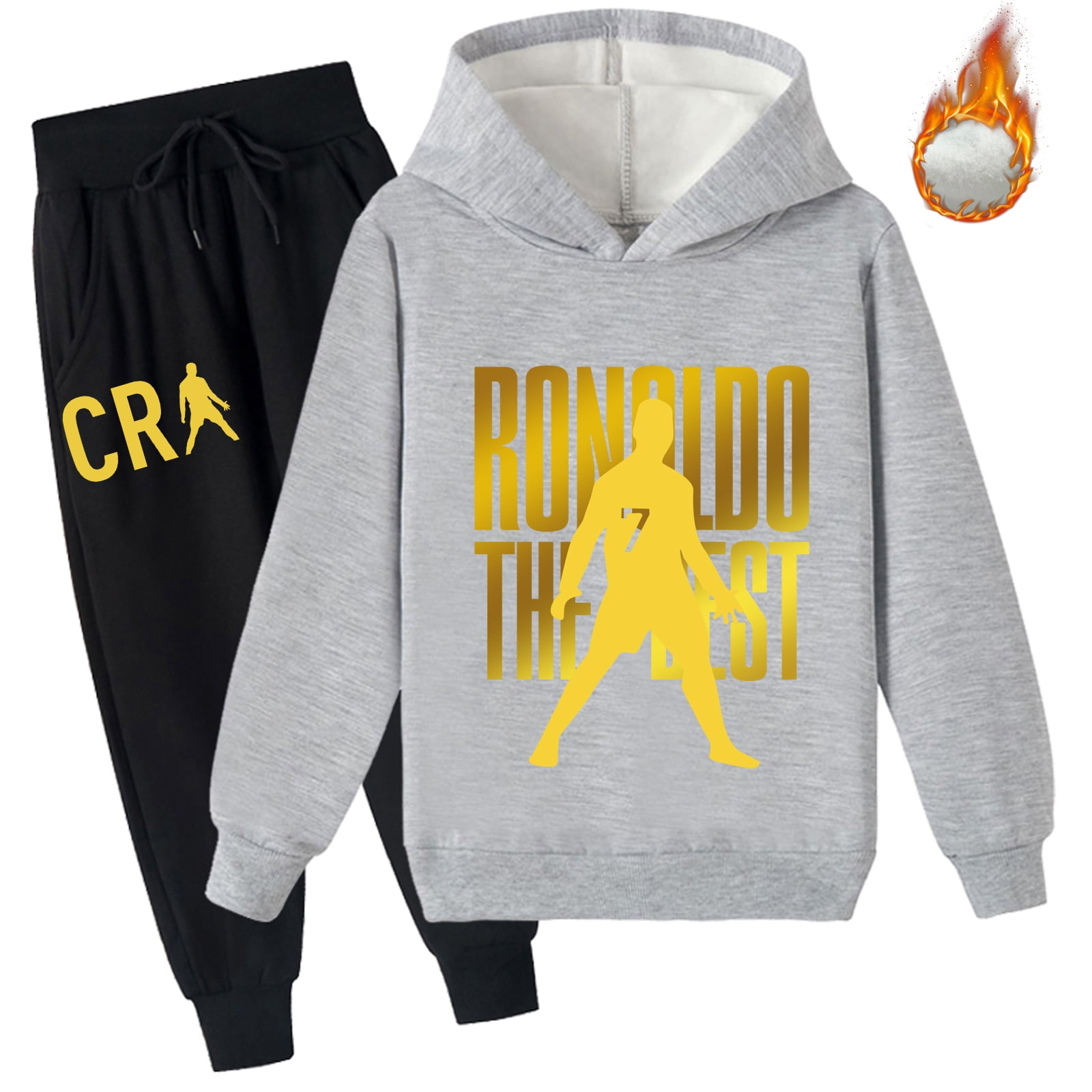 Comfy Trend Set Cristiano Ronaldo Brushed Fleece Sweatshirt & Pants ...