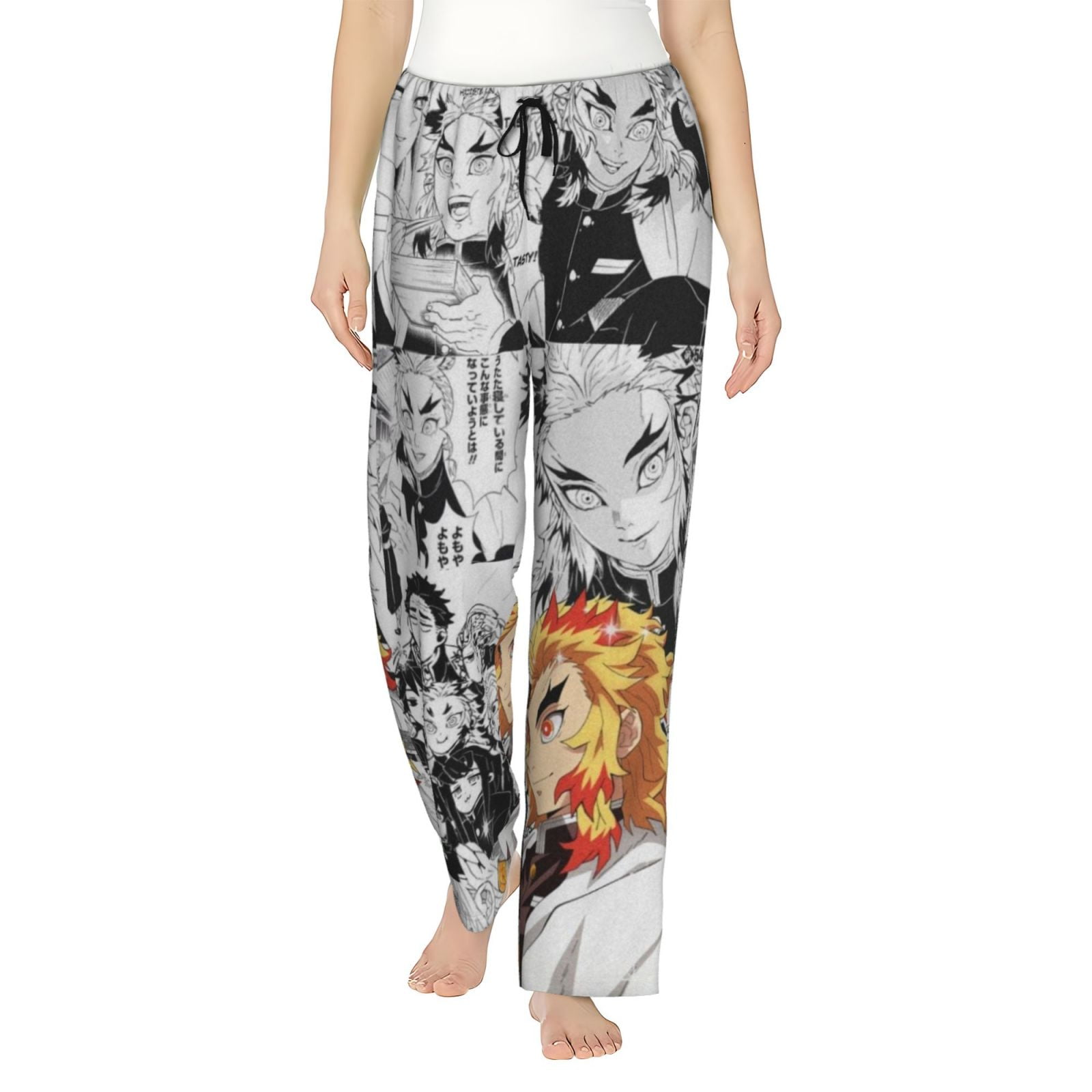 Comfy Women's Lounge Pajama Pants, Demon Slayer Rengoku Kyojuro ...
