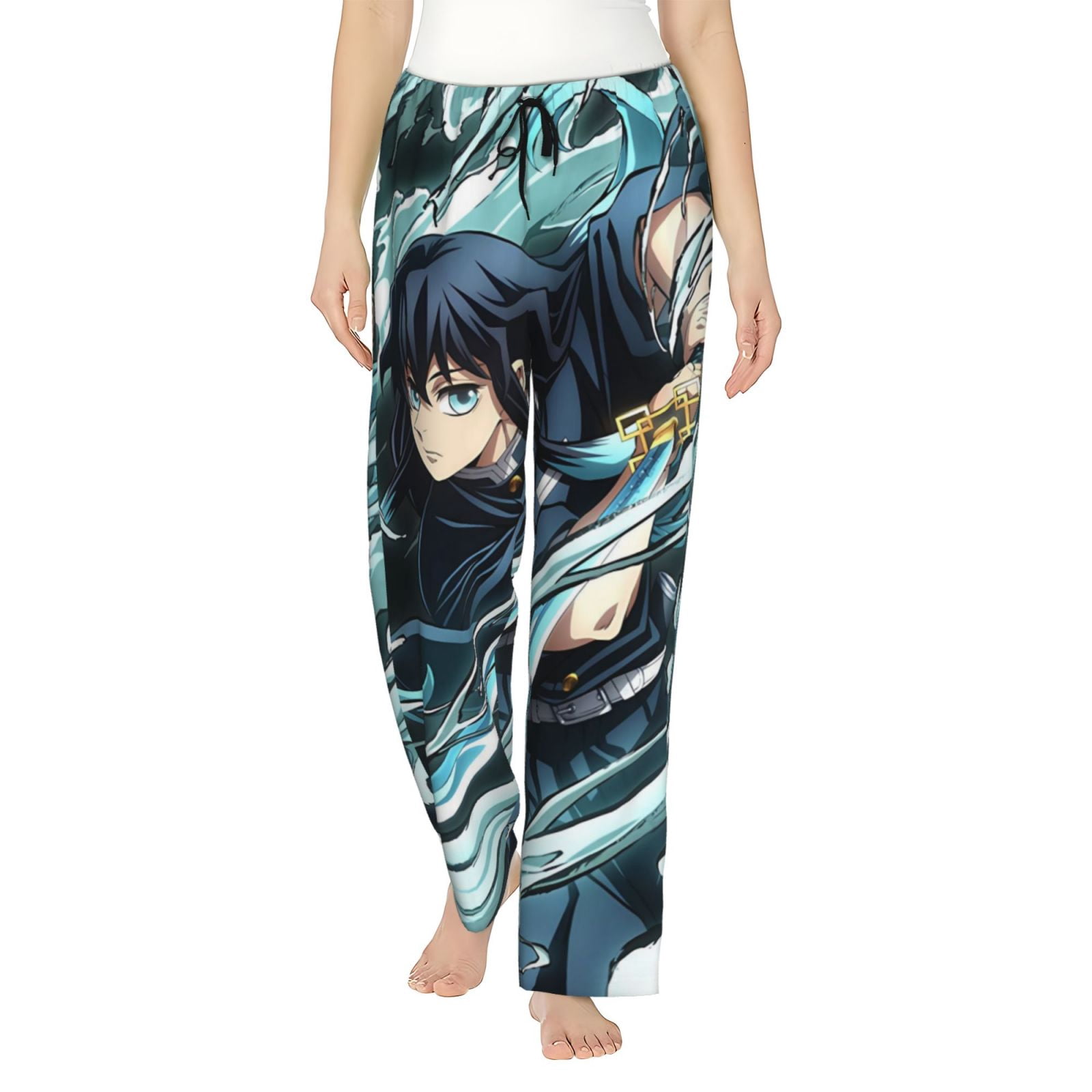 Comfy Women's Lounge Pajama Pants, Demon Slayer Tokitou Muichirou ...
