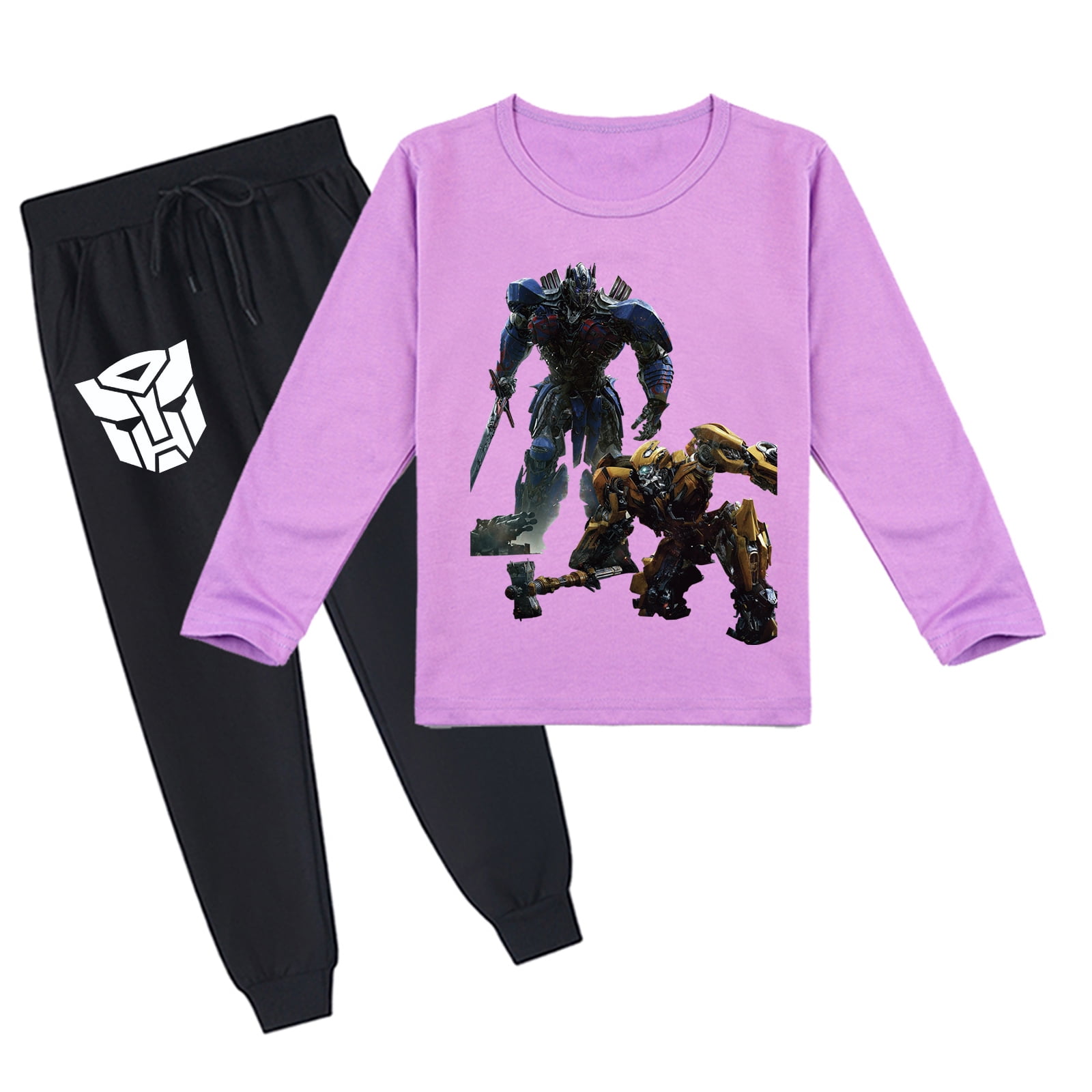 Comfy and Breathable Transformers Children's Long Sleeve T-shirt and ...