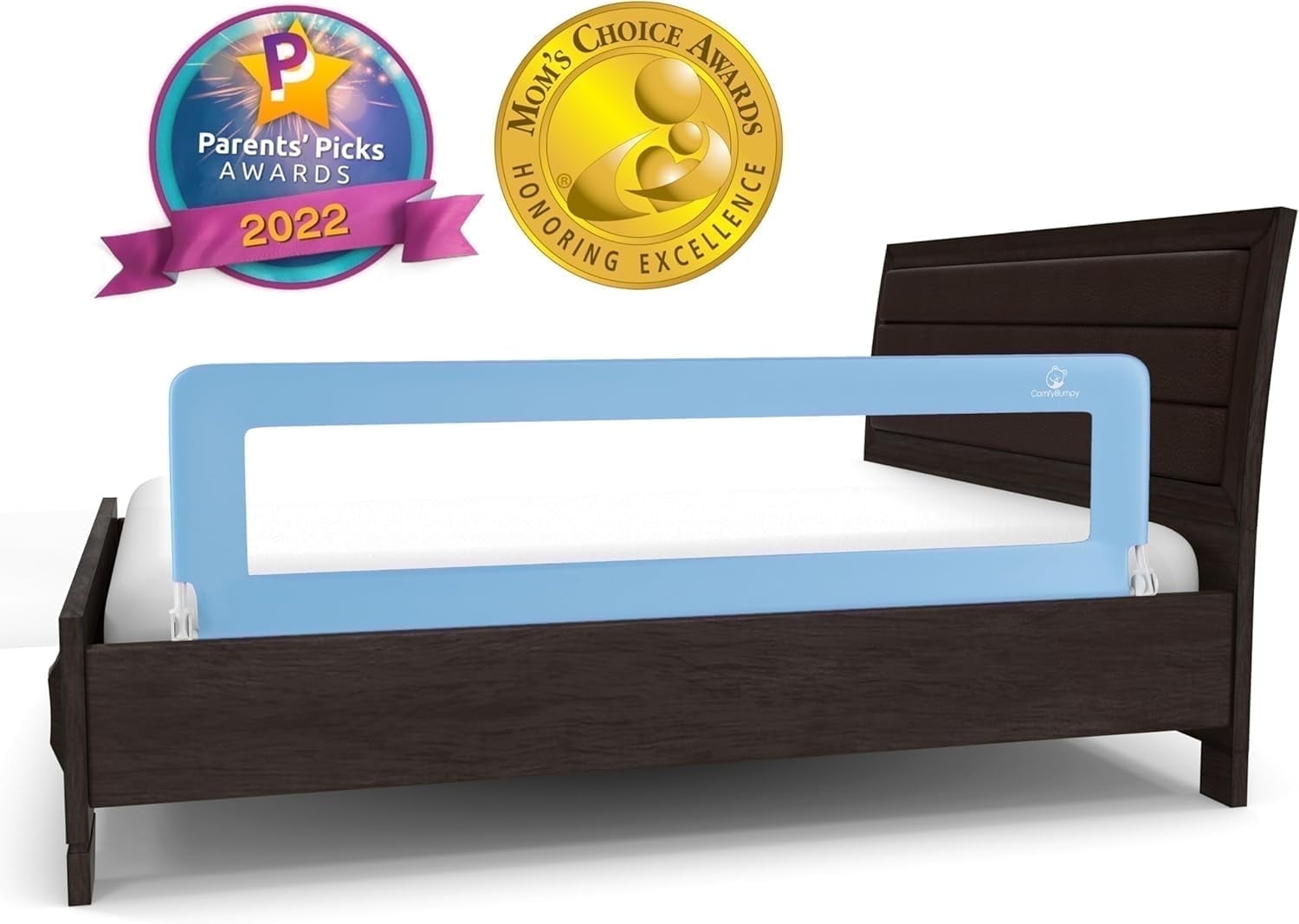 Toddler Bed Rail Guard – Blue Long (55.5" x 19.5") 1/ Pack - Walmart.com