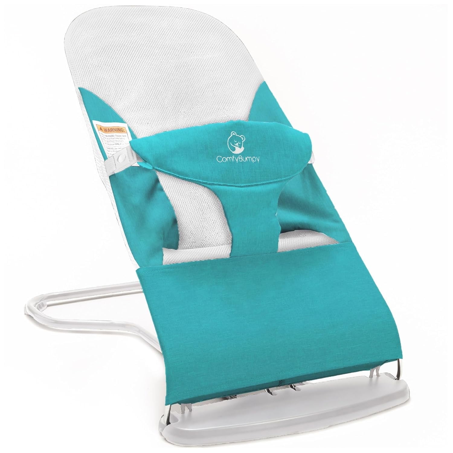 ComfyBumpy Ergonomic Baby Bouncer, Infant Bouncy Seat with Adjustable ...