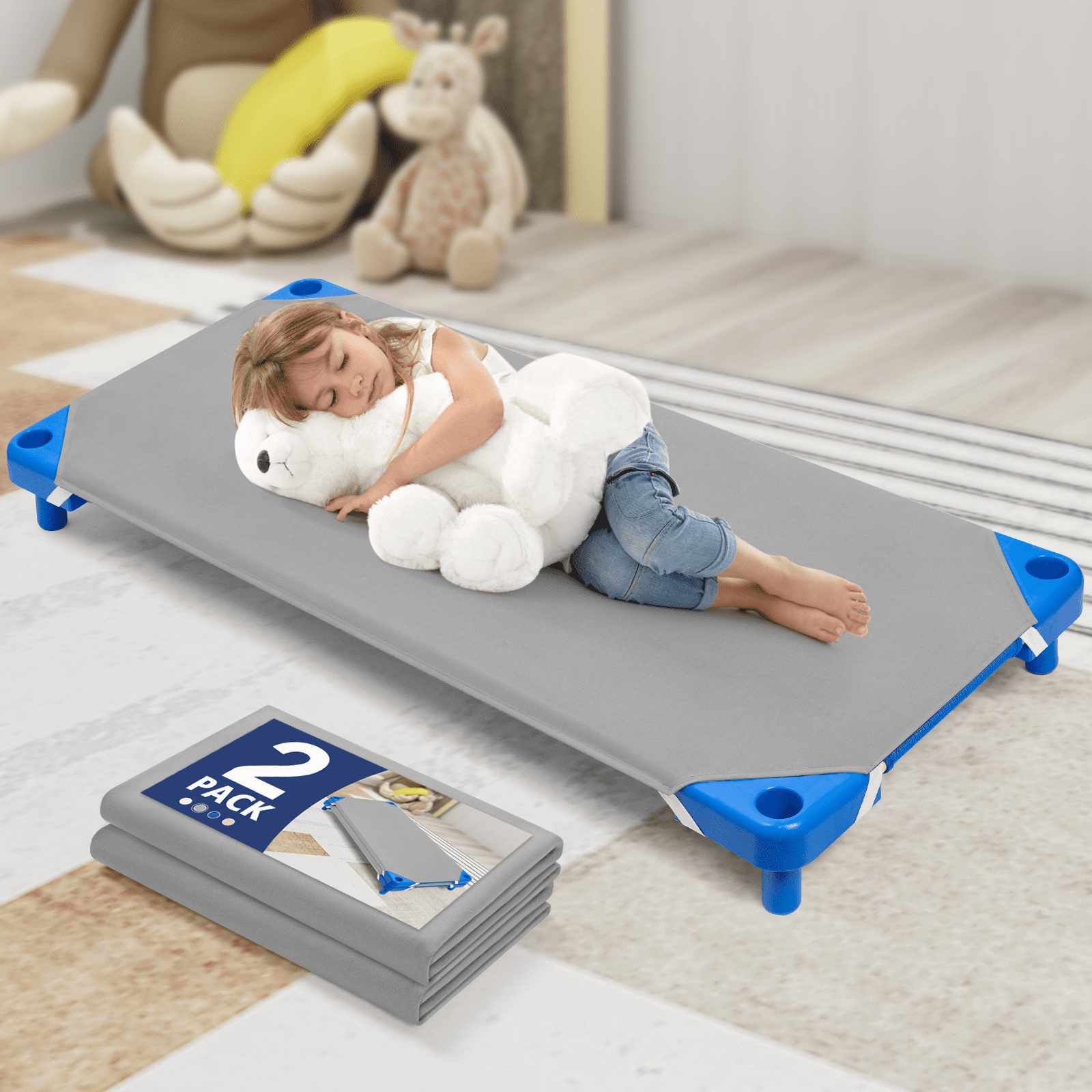 Comfyanno Cot Sheets for Daycare Standard Size - Fits 23
