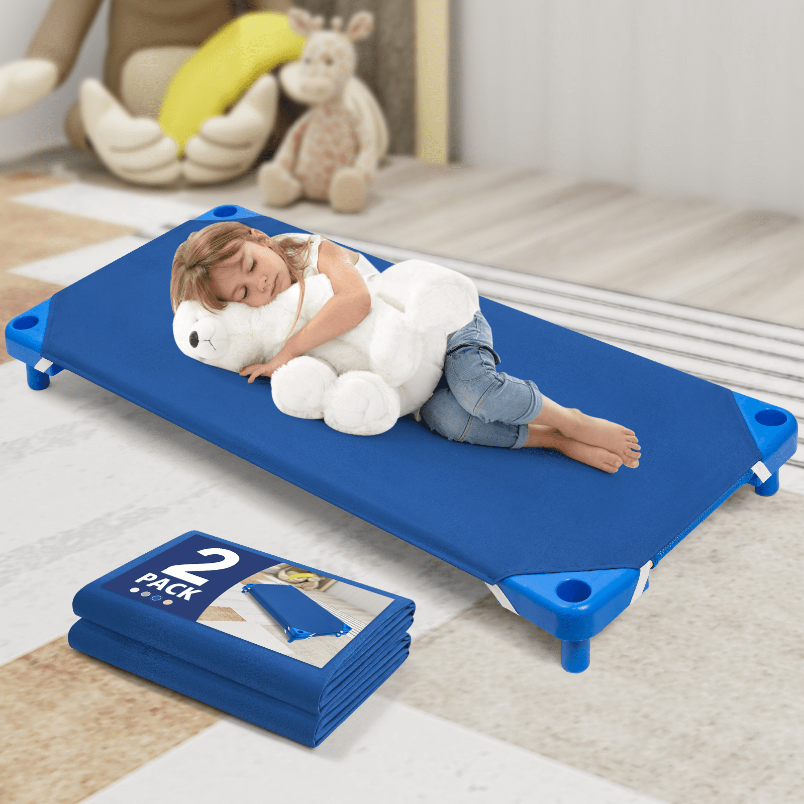 Comfyanno Cot Sheets for Daycare Standard Size - Fits 23