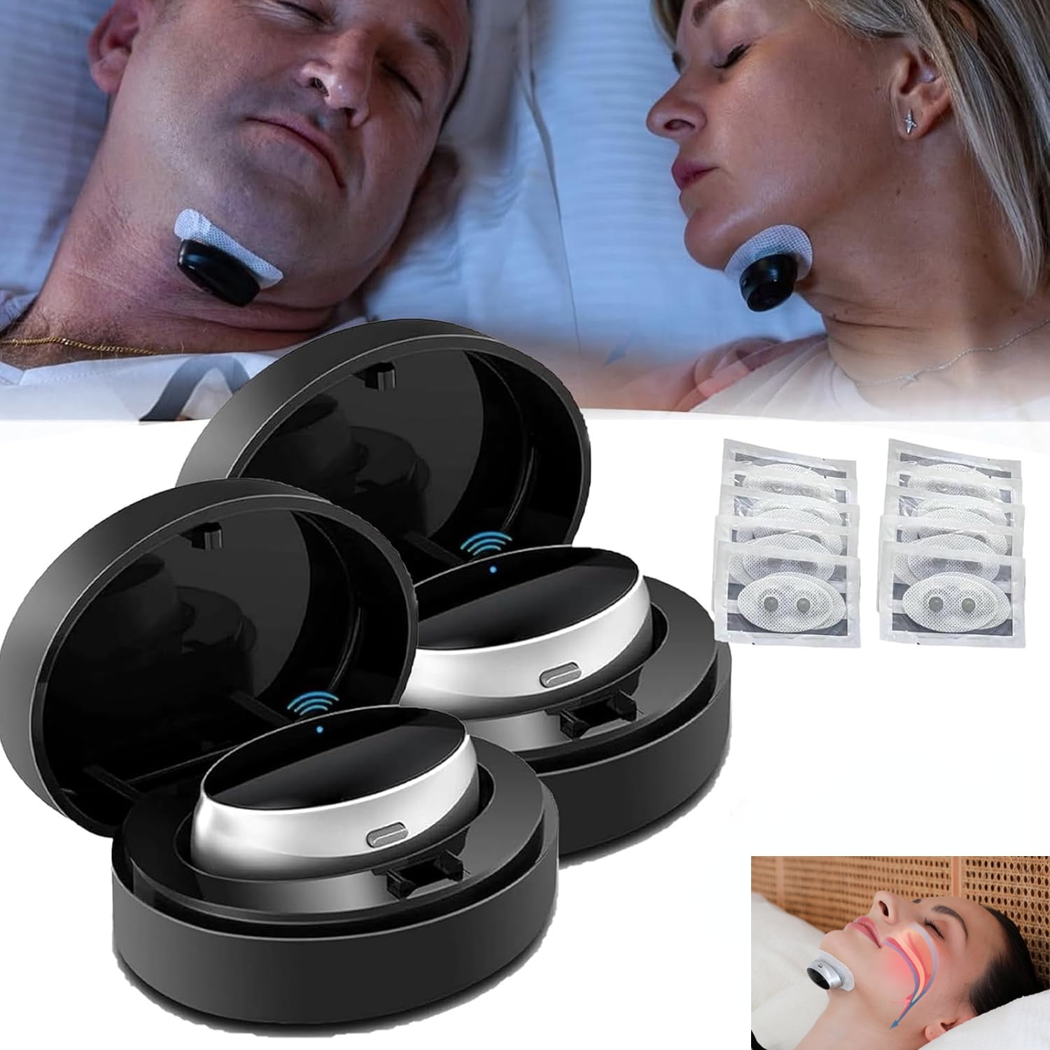 Comfylab Pulseair Anti Snoring Neurostimulation Device, Professional ...