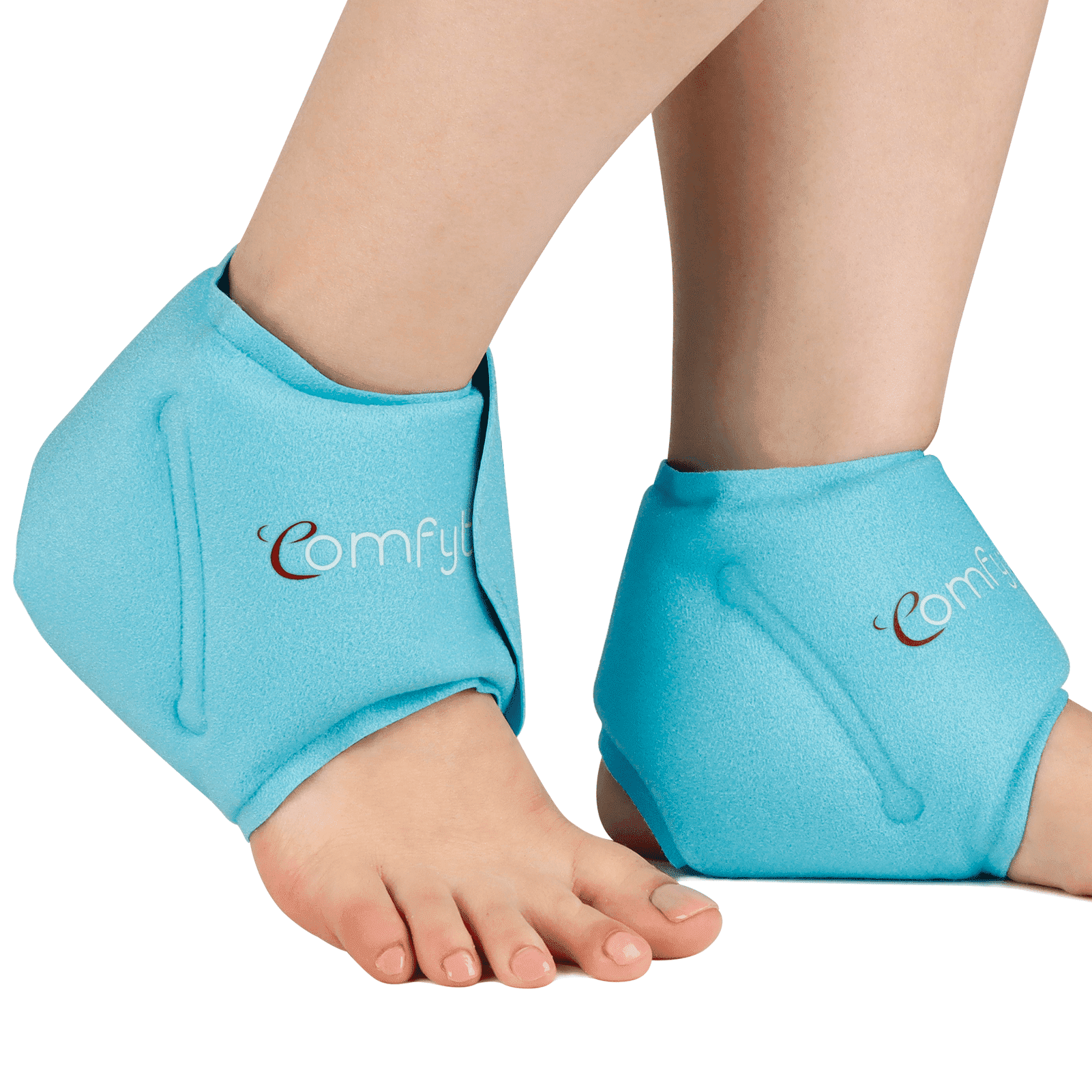 Comfytemp 2PCS Ankle Ice Pack Wrap for Injuries, Swelling, Arthritis ...