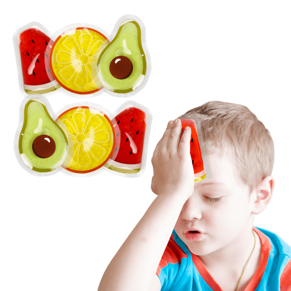 Comfytemp Children's Soft Ice Packs for Injuries, 6 Pack HSA/FSA ...