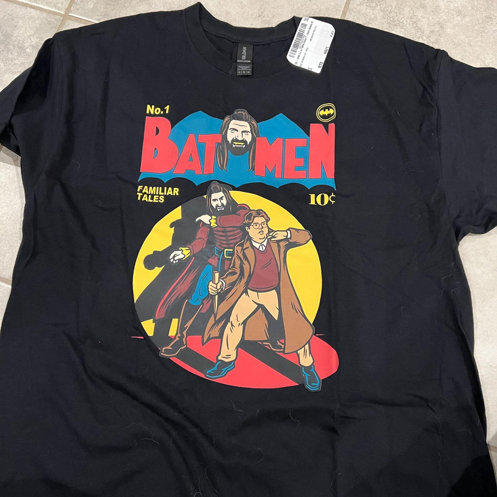 Comic Bat What We Do In The Shadows T-Shirt, WWDITS Vampire Halloween ...