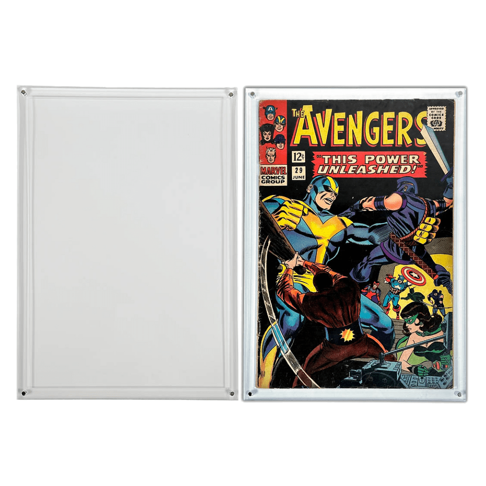 Comic Book Acrylic Display Case Holder Slab for Silver & Bronze Age - 2 ...