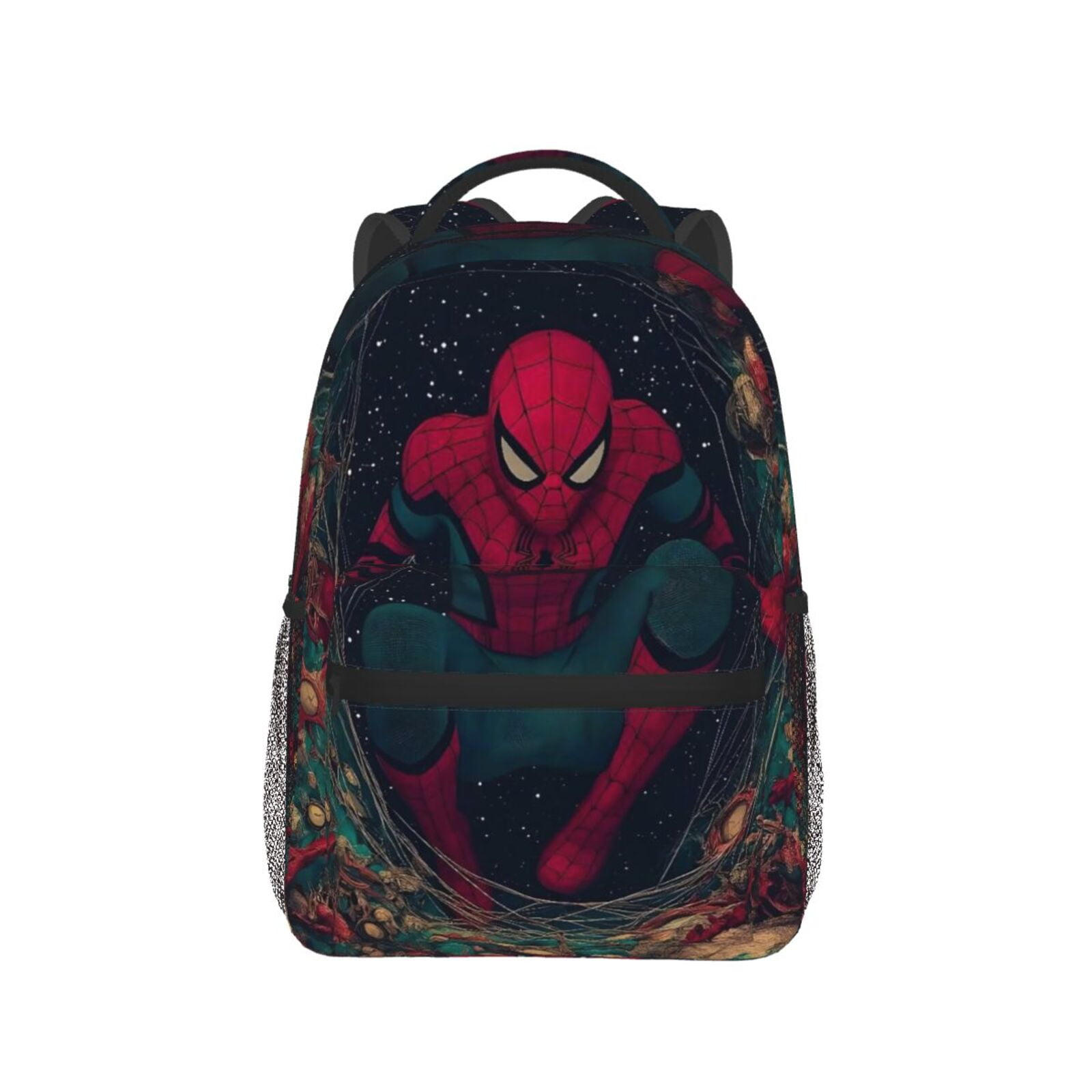 Comic Book Art Style Spider-Man Backpack,Travel Backpack,Fabric & PVC ...
