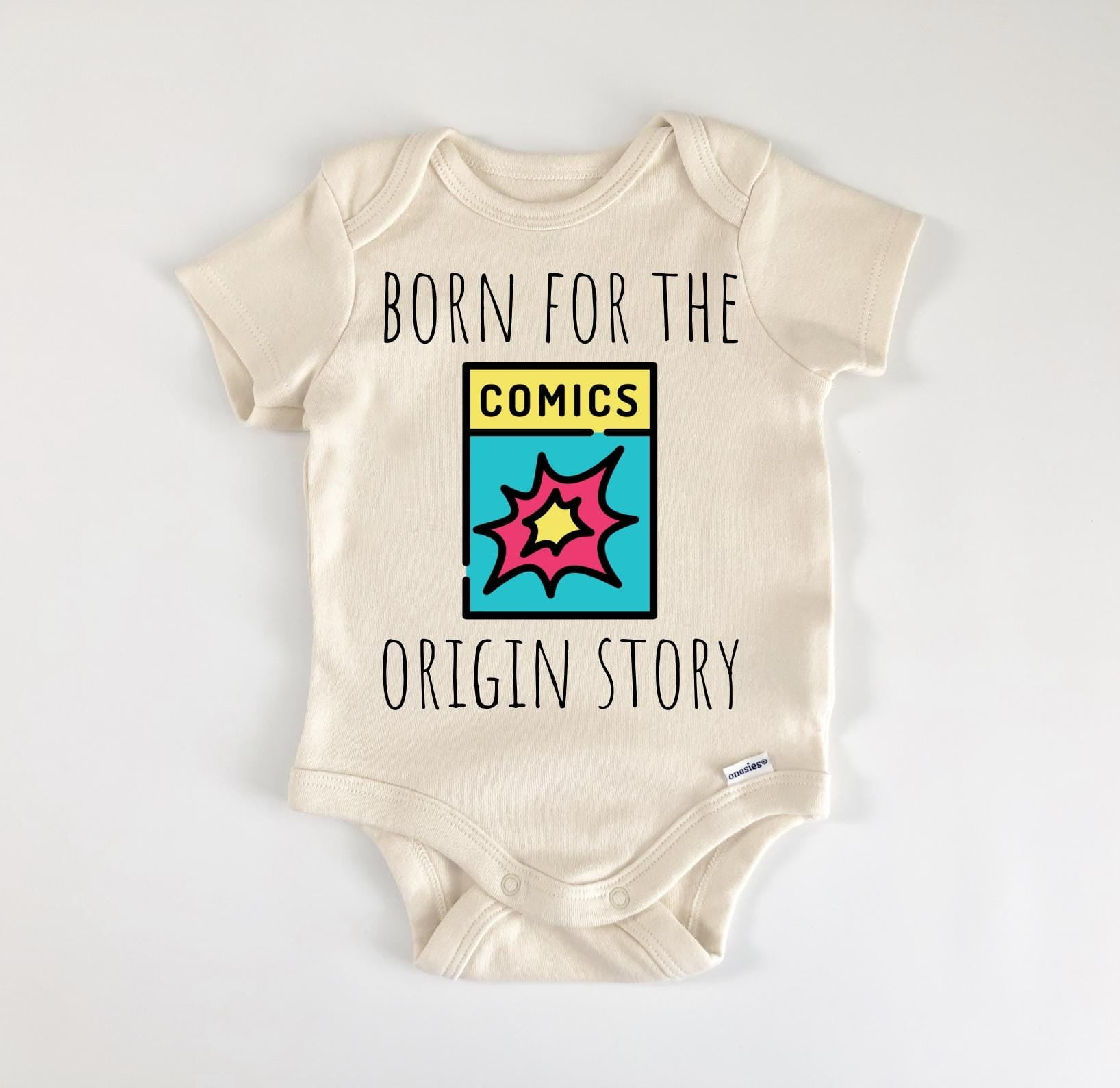 Comic Book - Baby Boy Girl Clothes Infant Bodysuit Funny Cute - Walmart.com