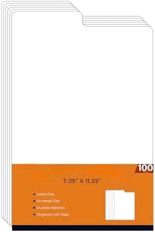 Comic Book Dividers 100ct – Premium Organizers for Comic Collections ...