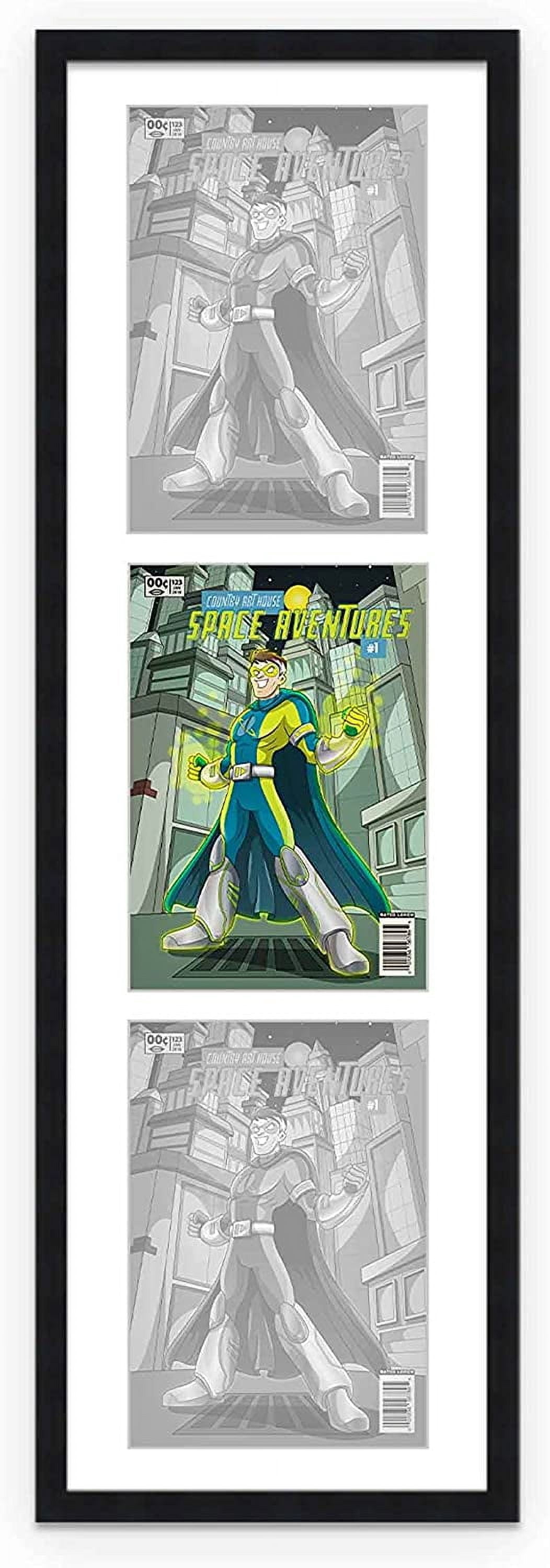 Comic Book Frame Black Matted | For Comics Published Between 1986 and ...
