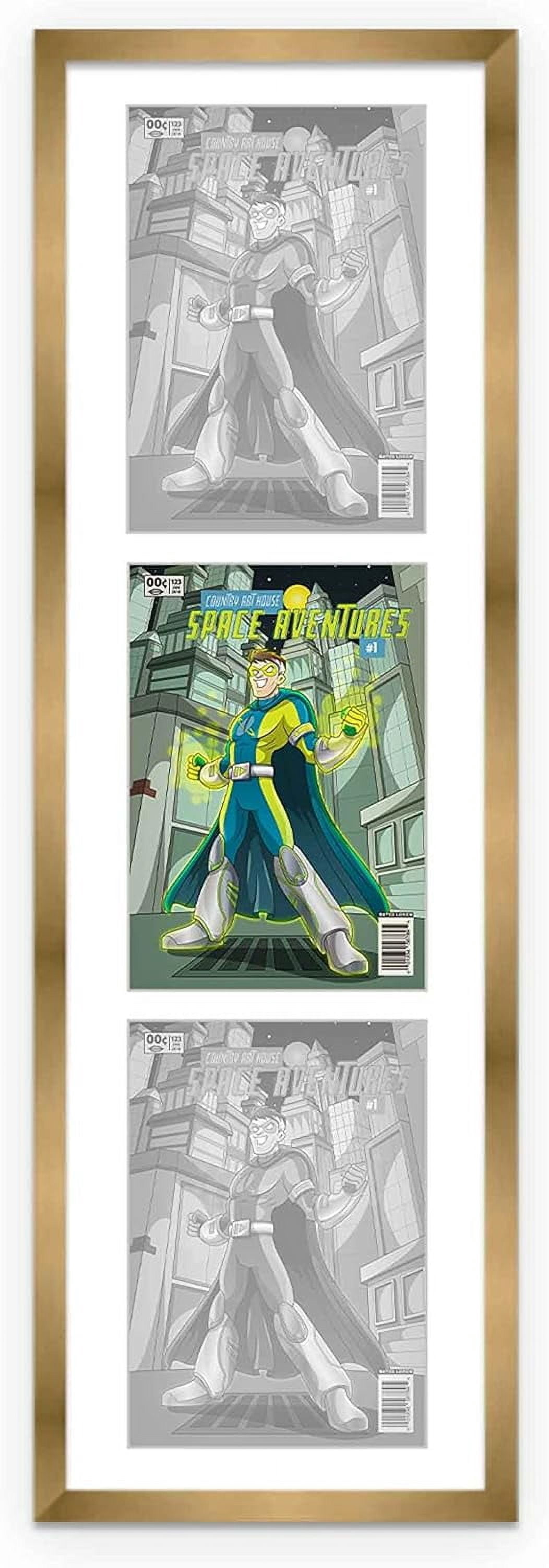 Comic Book Frame Bronze Matted for Comics Published Between 1986 and ...