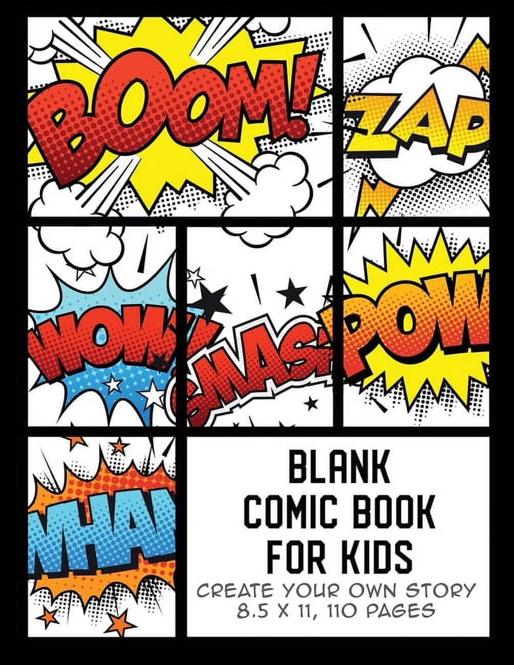 Comic Book Maker for Kids Blank Comic Book for Kids: Create Your Own ...