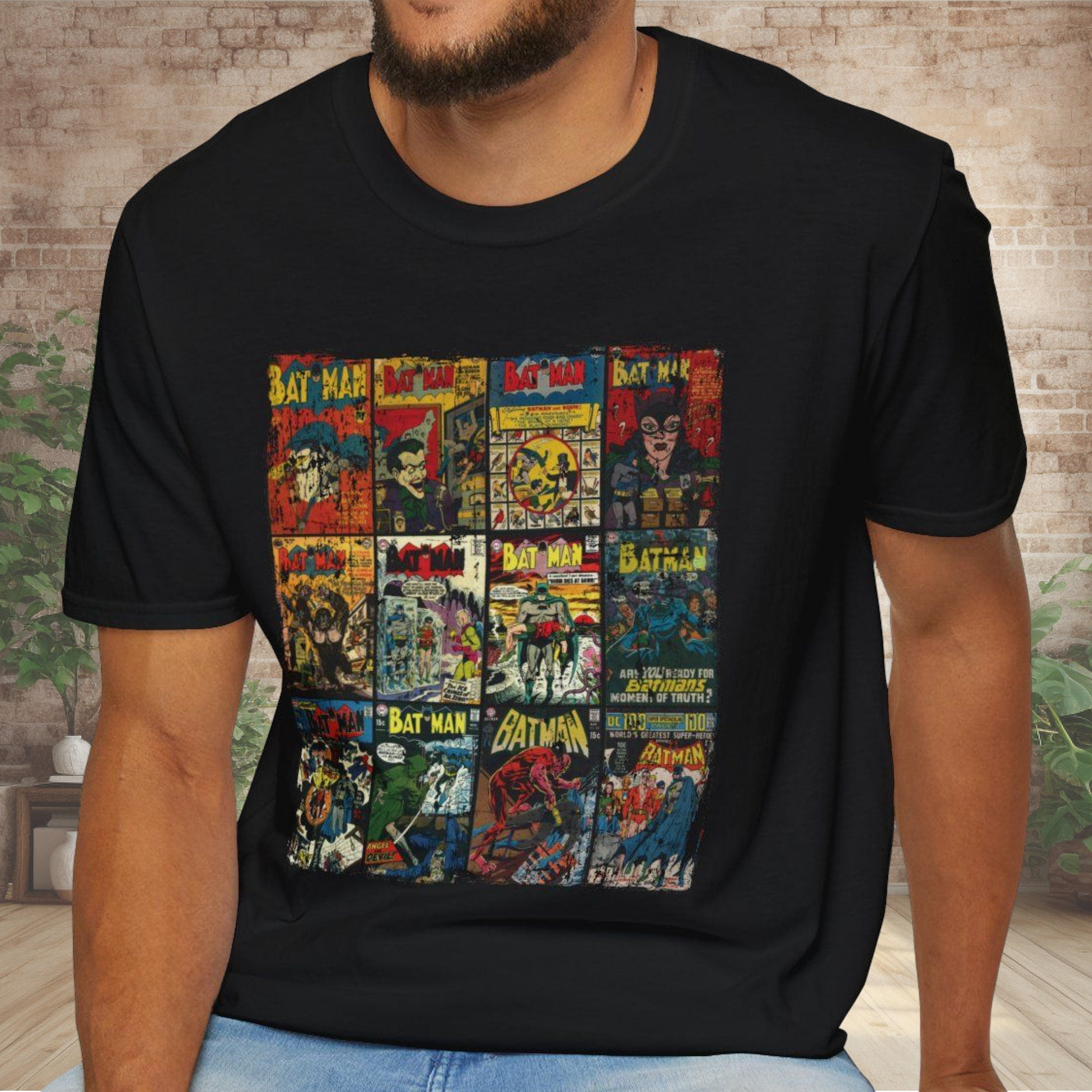 Comic Book Shirt Batman DC Comic 1989 Gift Original Comic Books ...