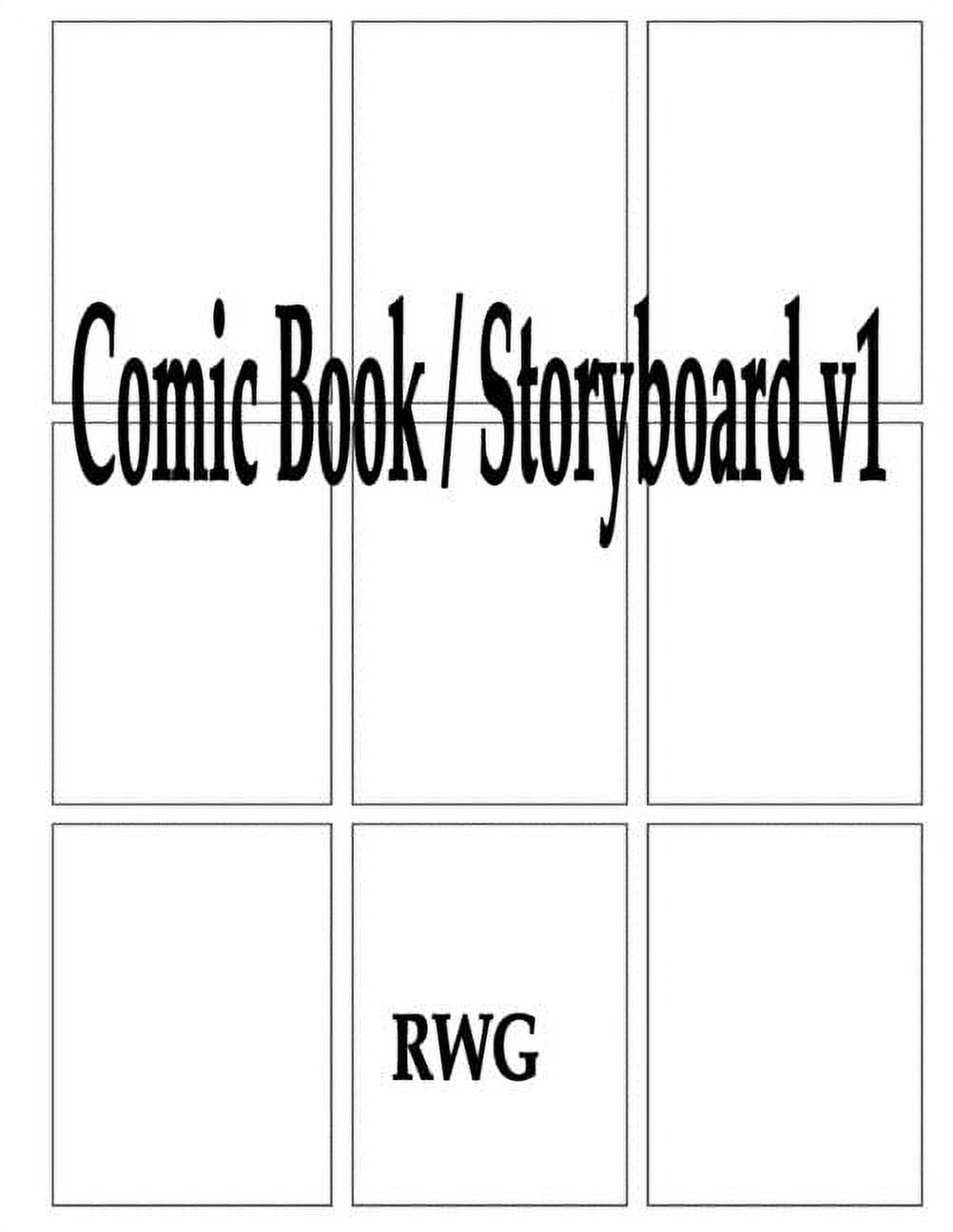 Comic Book / Storyboard v1: 100 Pages 8.5" X 11", (Paperback) - Walmart.com