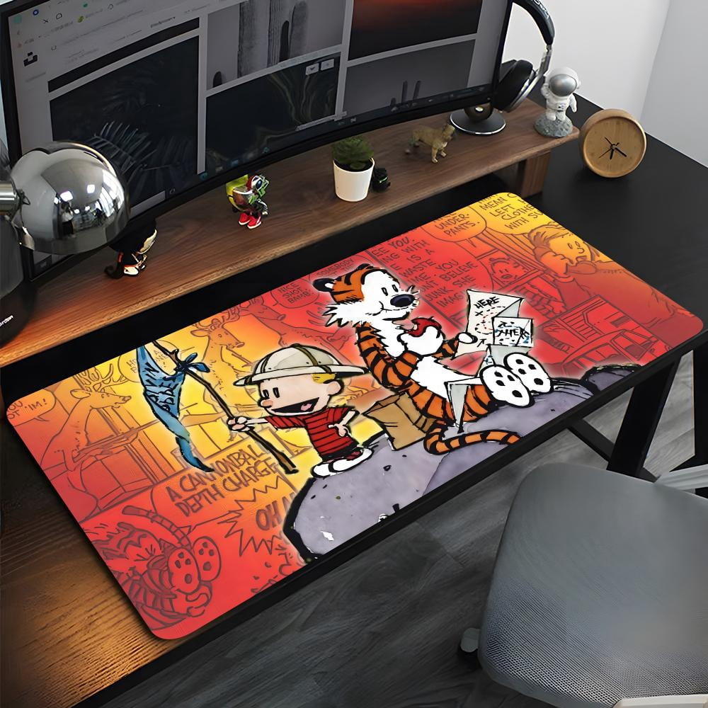 Comic C-Calvin And H-Hobbes Mouse Pad High Quality Mouse Pad The Most ...