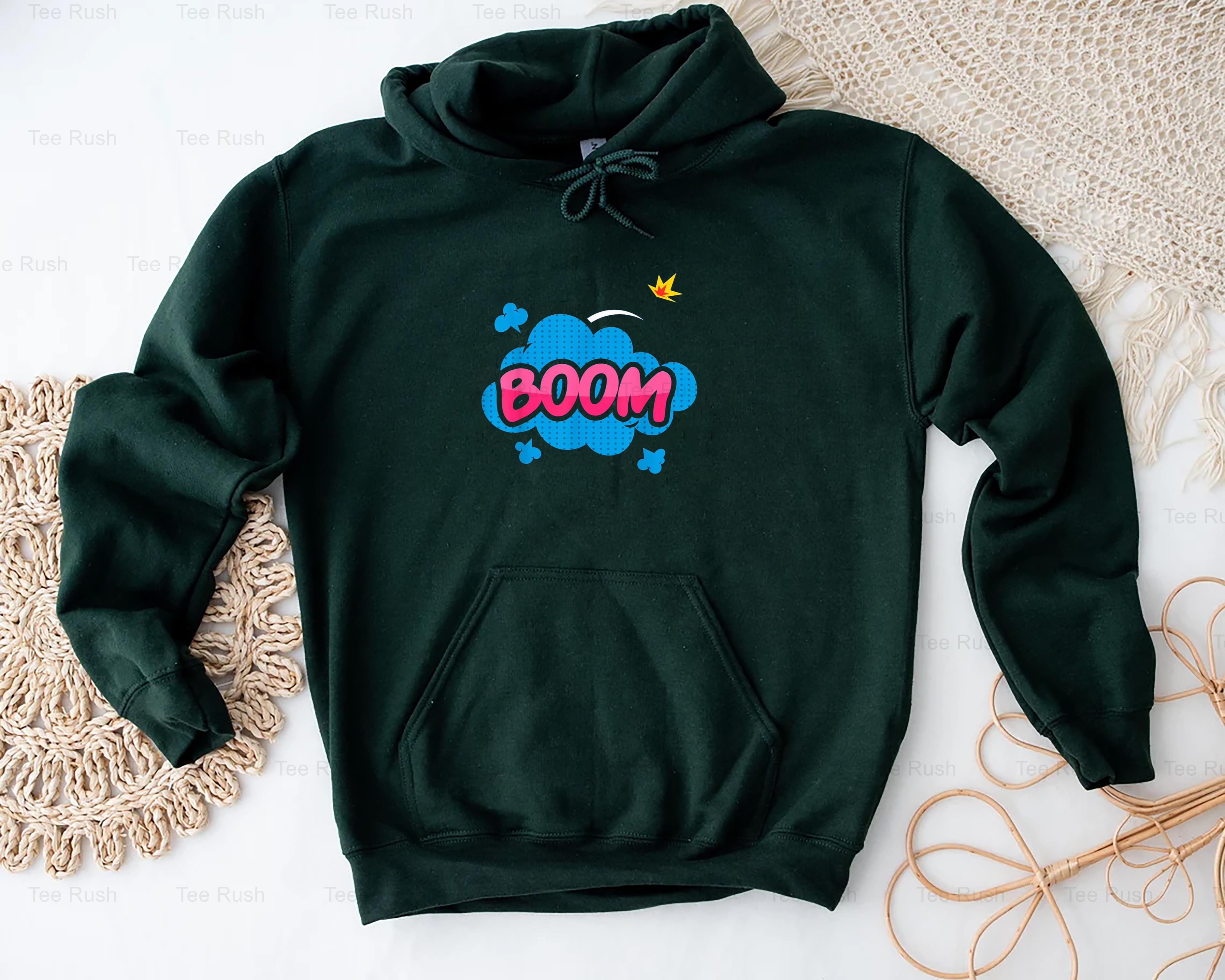 Comic Convention Boom Funny Colorful Comic Pop Art Speech Bubble Humor ...