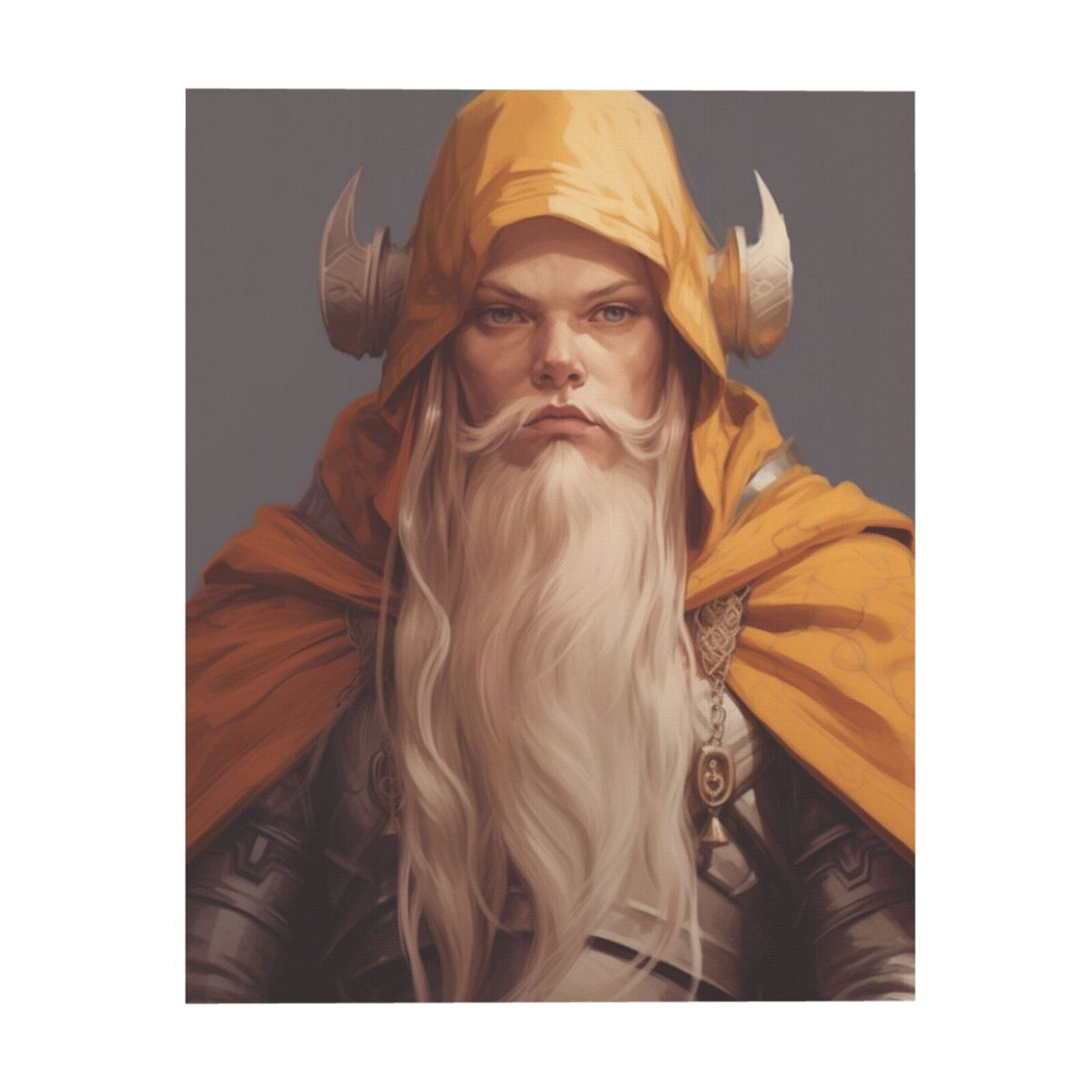 Comic Dwarf (7) Canvas Frameless Painting Wall Art Painting Suitable ...