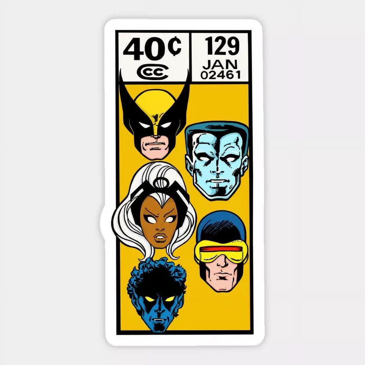 Comic Faces Cover Corner Art Quote Vinyl Wall Decal Decor Sticker Phone ...