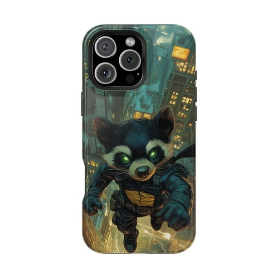 Comic Honey Badger Hero iPhone Case Fun Cartoon Illustration for iPhone ...