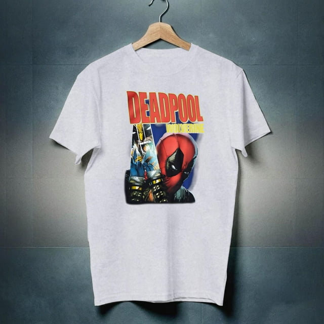 Comic-Inspired Graphic Shirt Featuring Bold Designs from Iconic Marvel ...