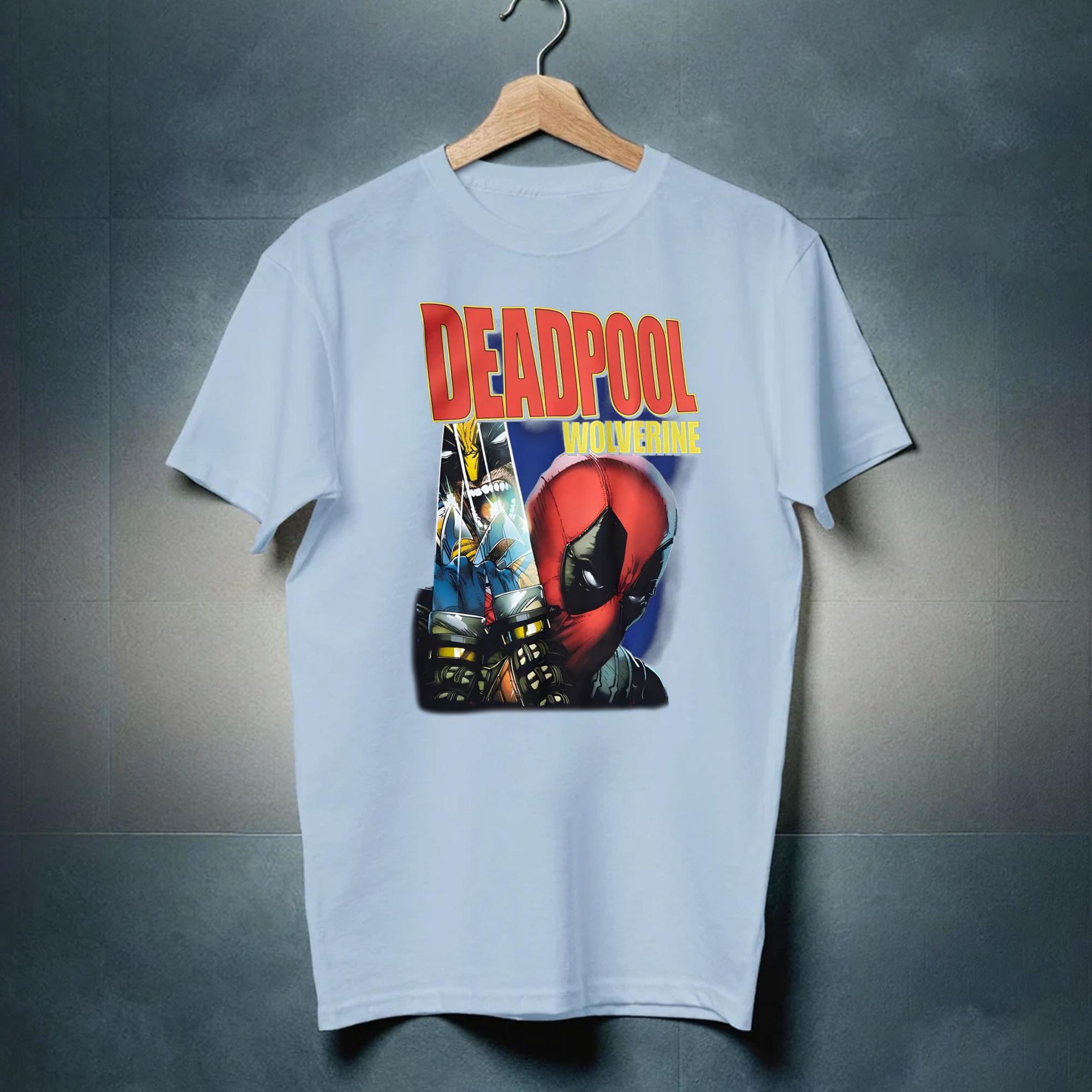 Comic-Inspired Graphic Shirt Featuring Bold Designs from Iconic Marvel ...