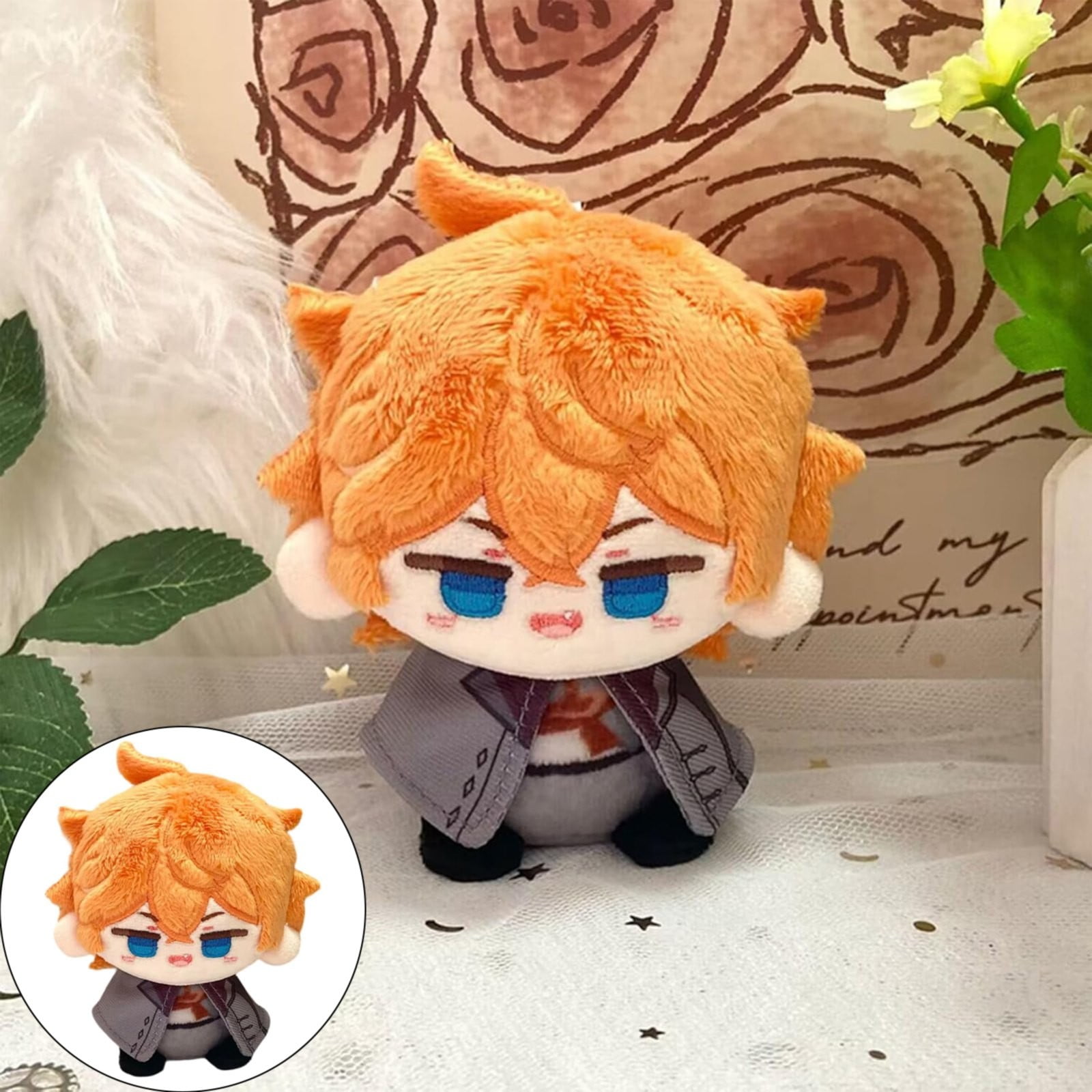 Comic Plush Cute Red Wall Plush Dolls Mini Cute Plush Dolls For Fans ...