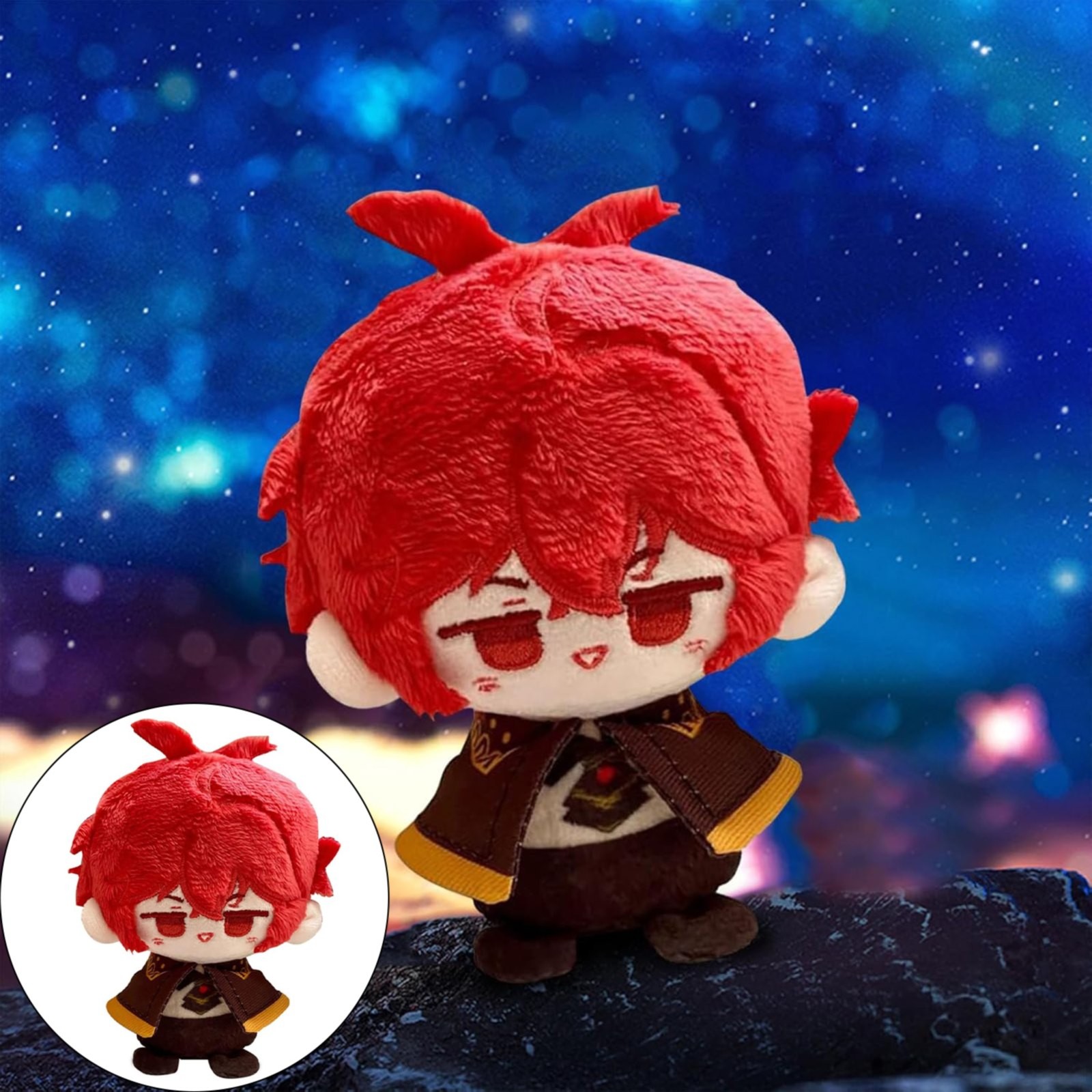 Comic Plush Cute Red Wall Plush Dolls Mini Cute Plush Dolls for Fans ...