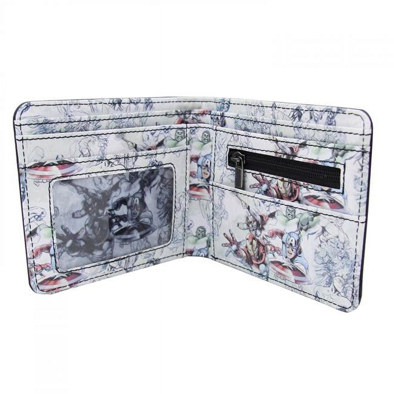 Comic Sketches Bifold Wallet - Walmart.com