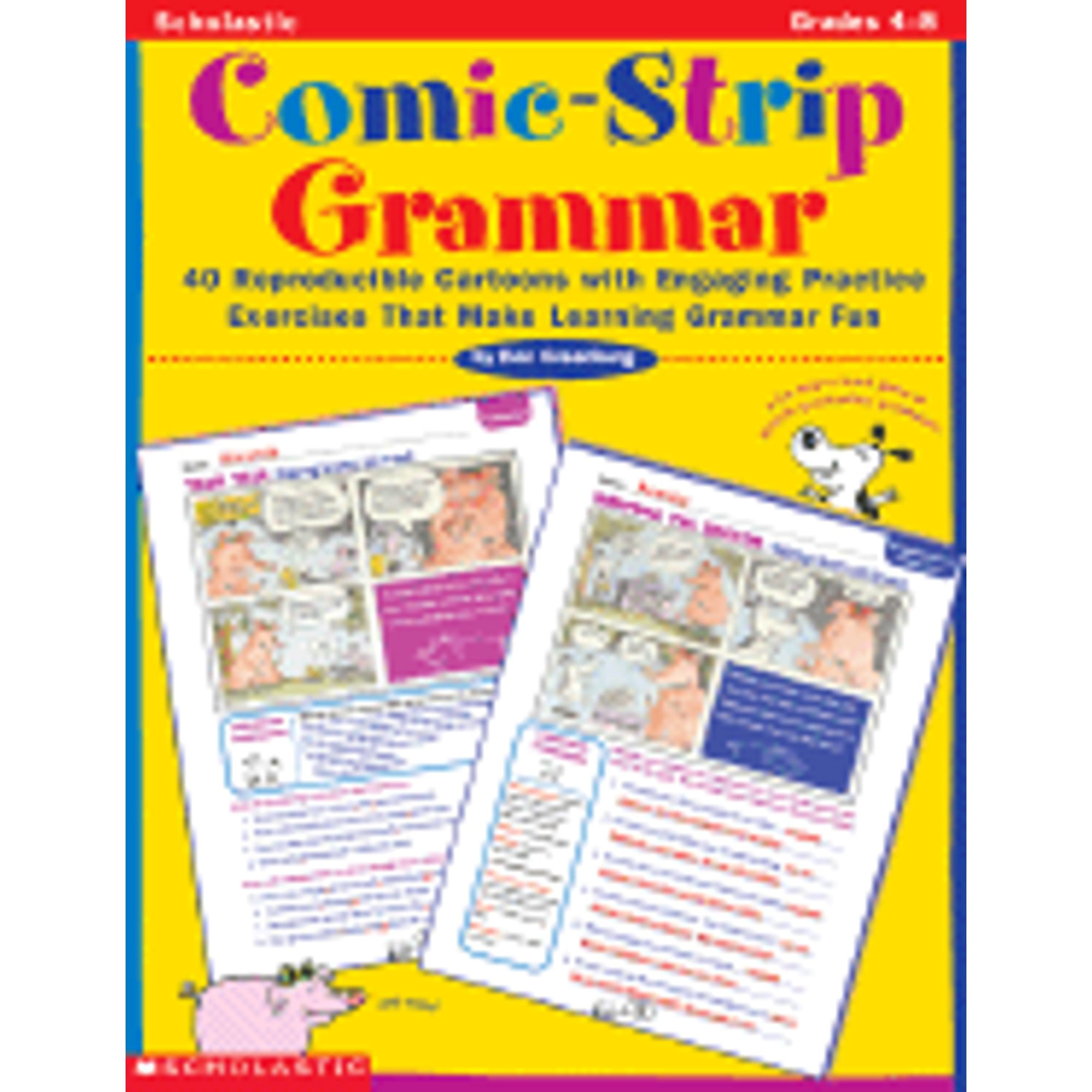 Comic-Strip Grammar: 40 Reproducible Cartoons with Engaging Practice ...