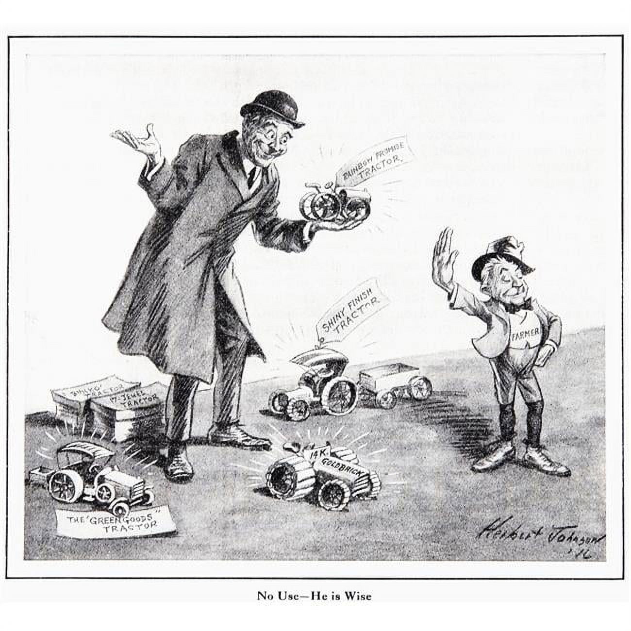 Comic Strip in Country Gentleman Agricultural Magazine From The Early ...