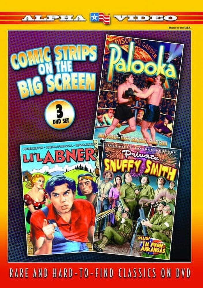 Comic Strips On The Big Screen (DVD), Alpha Video, Comedy - Walmart.com