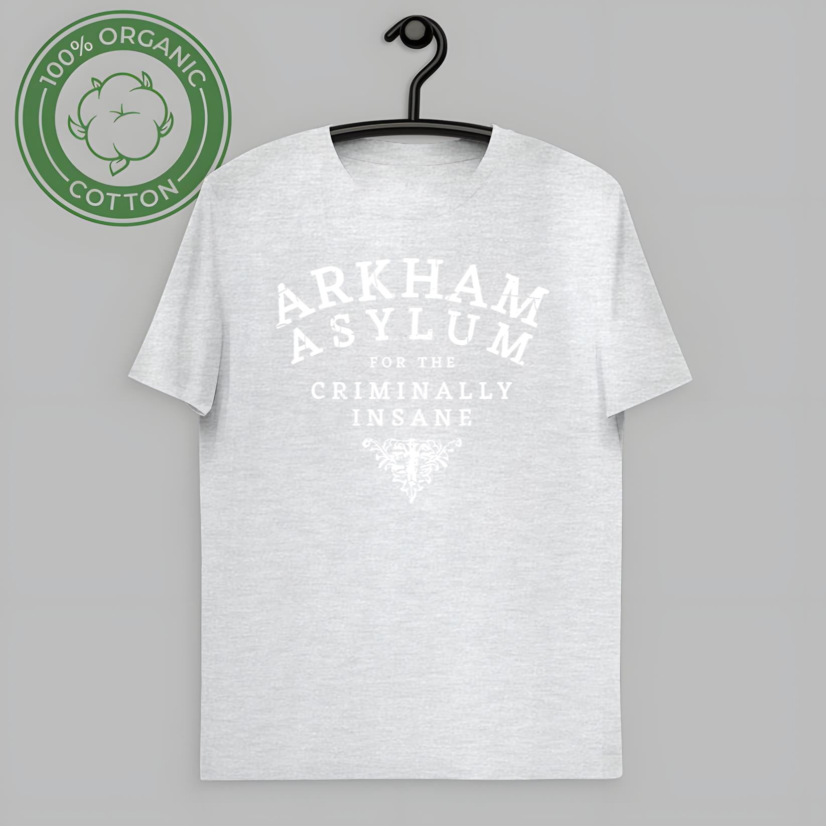 Comic Villain Arkham Asylum Graphic Tee - Superhero Style Shirt ...