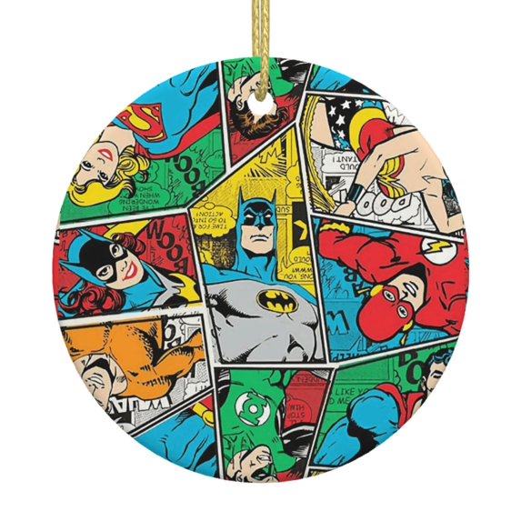 Comics Captain America Christmas Ornaments,Ceramic Xmas Ornaments with ...