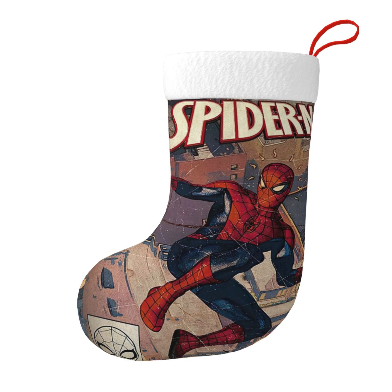 Comics Friendly Neighborhood Spider-Man Christmas Stocking 18 Inch ...