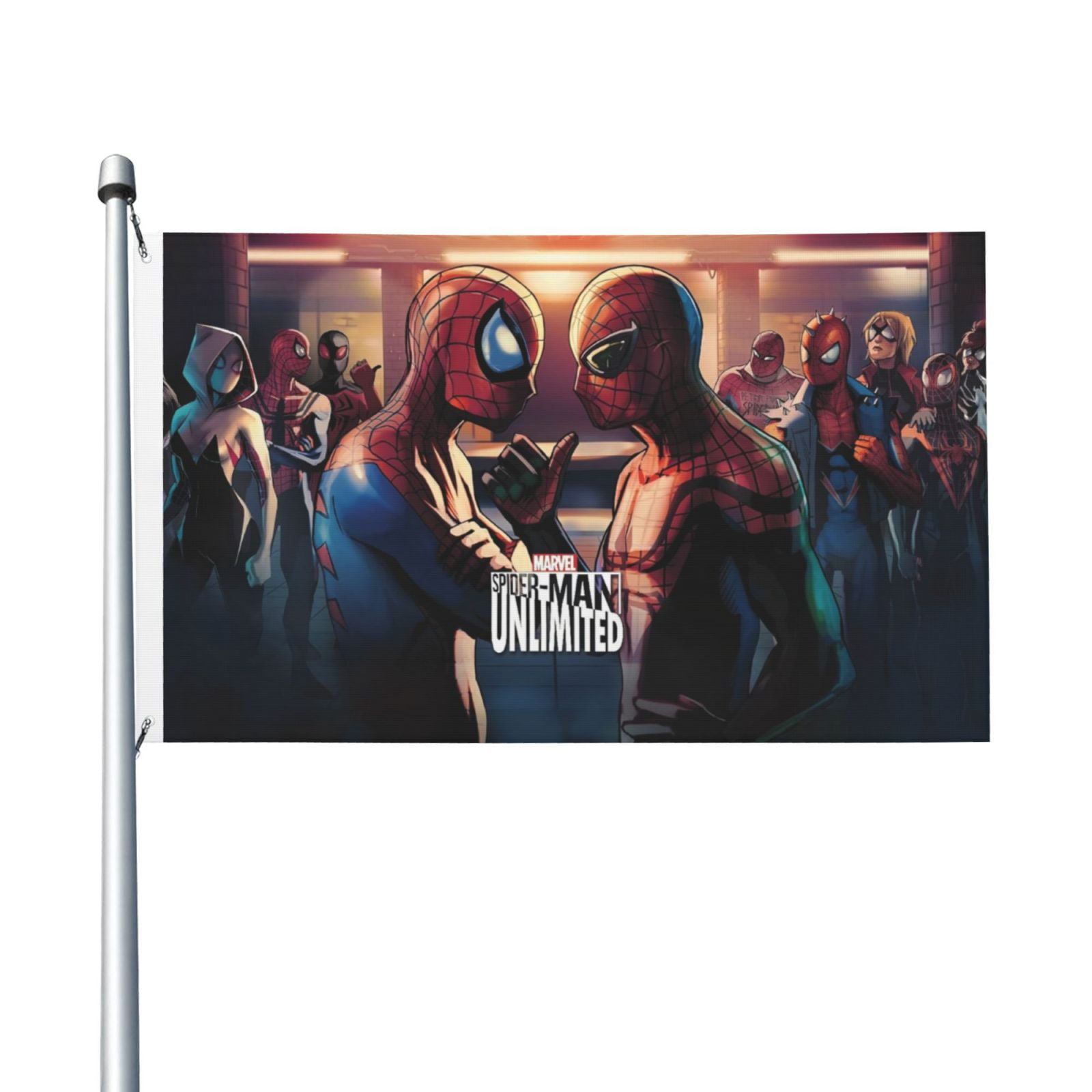 Comics Game-Spider-Man 3x5ft Face Flag Fade Proof Holiday Fall Flag ...