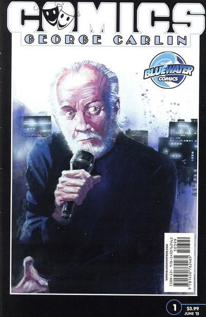 Comics: George Carlin #1 VF ; Bluewater Comic Book - Walmart.com
