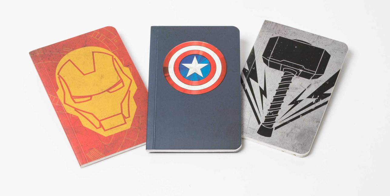 Comics: Marvel's Avengers Pocket Notebook Collection (Set of 3 ...