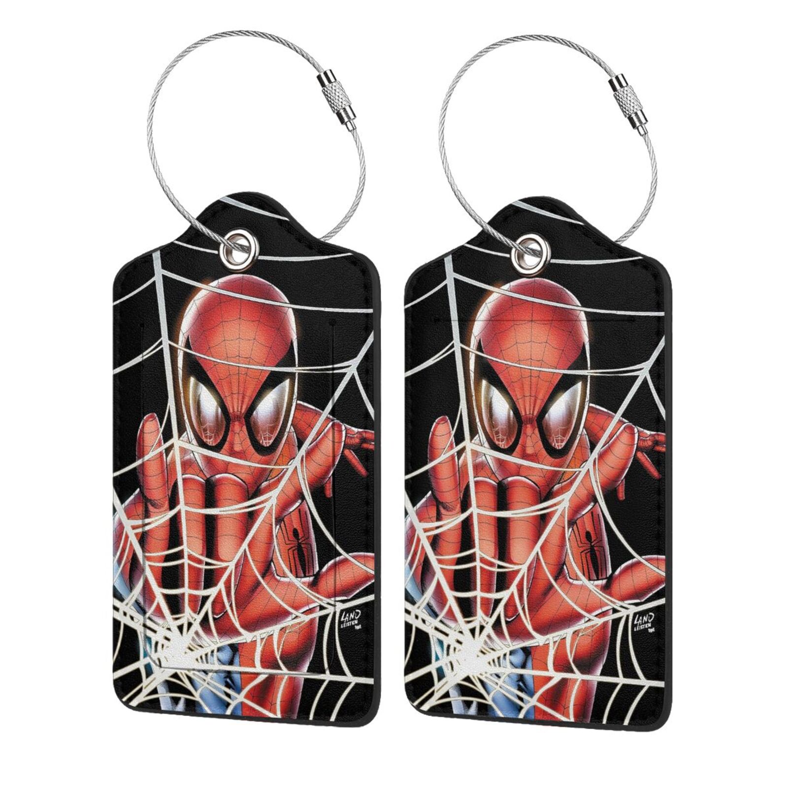 Comics - Spider-Man Luggage Tags for Suitcases Travel ID Identification ...