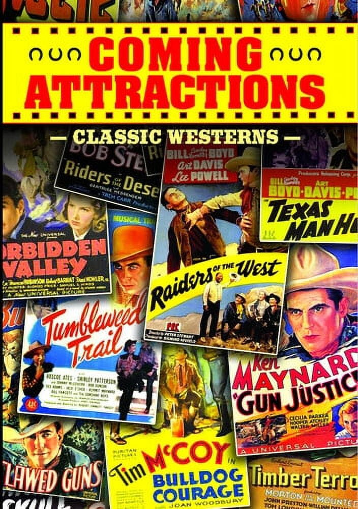 Coming Attractions: Classic Westerns (DVD), Alpha Video, Western ...